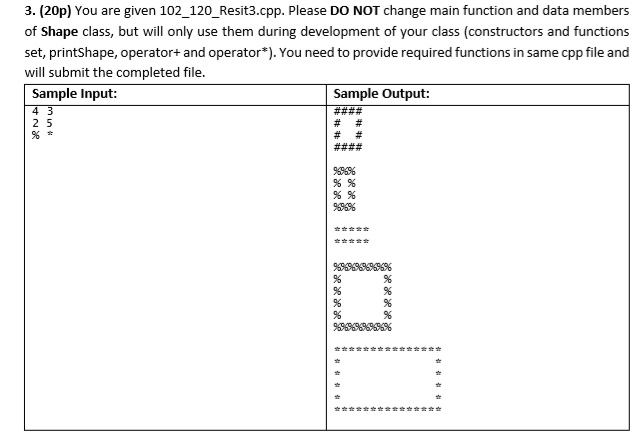 Solved Important note : Please write the final copyable code | Chegg.com