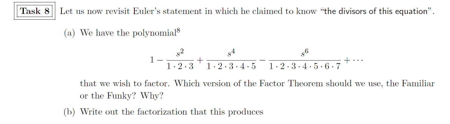 Solved Familiar Factor Theorem. A polynomial f(x) has a root | Chegg.com