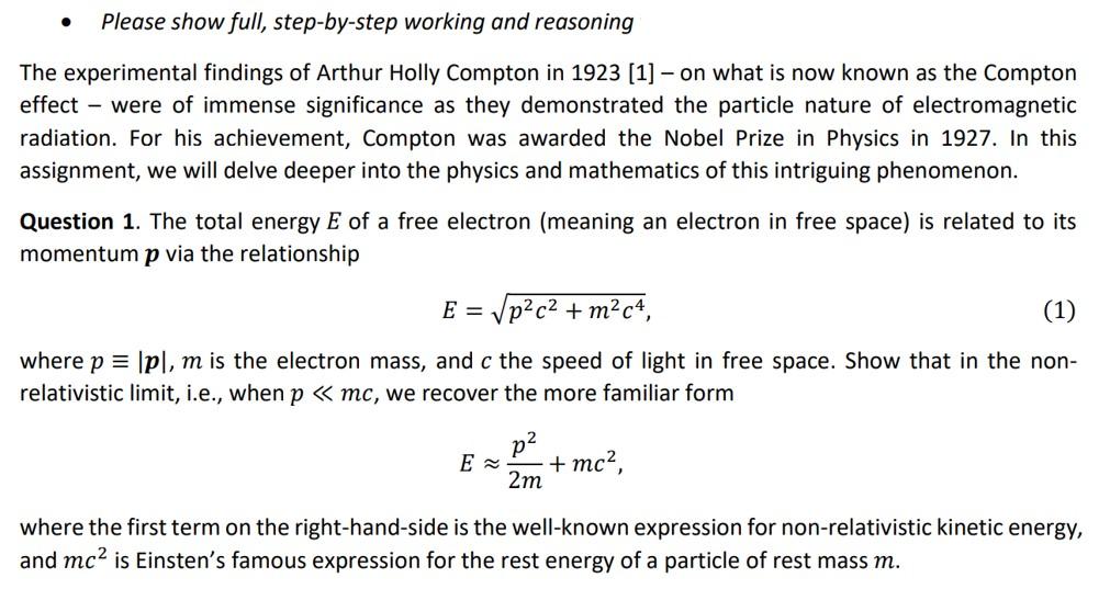 Solved - Please show full, step-by-step working and | Chegg.com