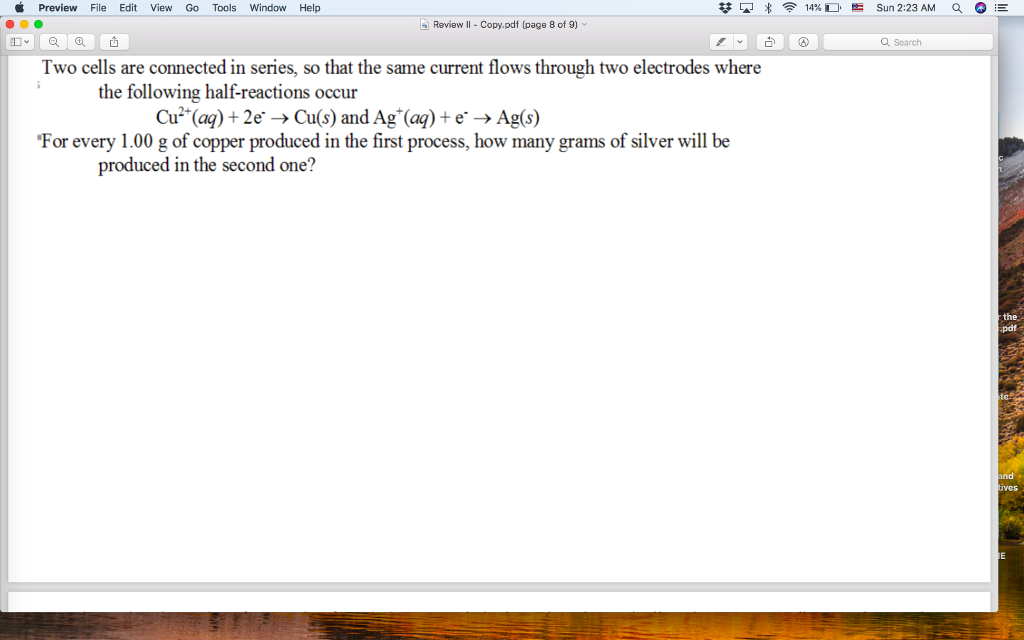 Solved Preview File Edit View Go Tools Window Help 크 Review | Chegg.com