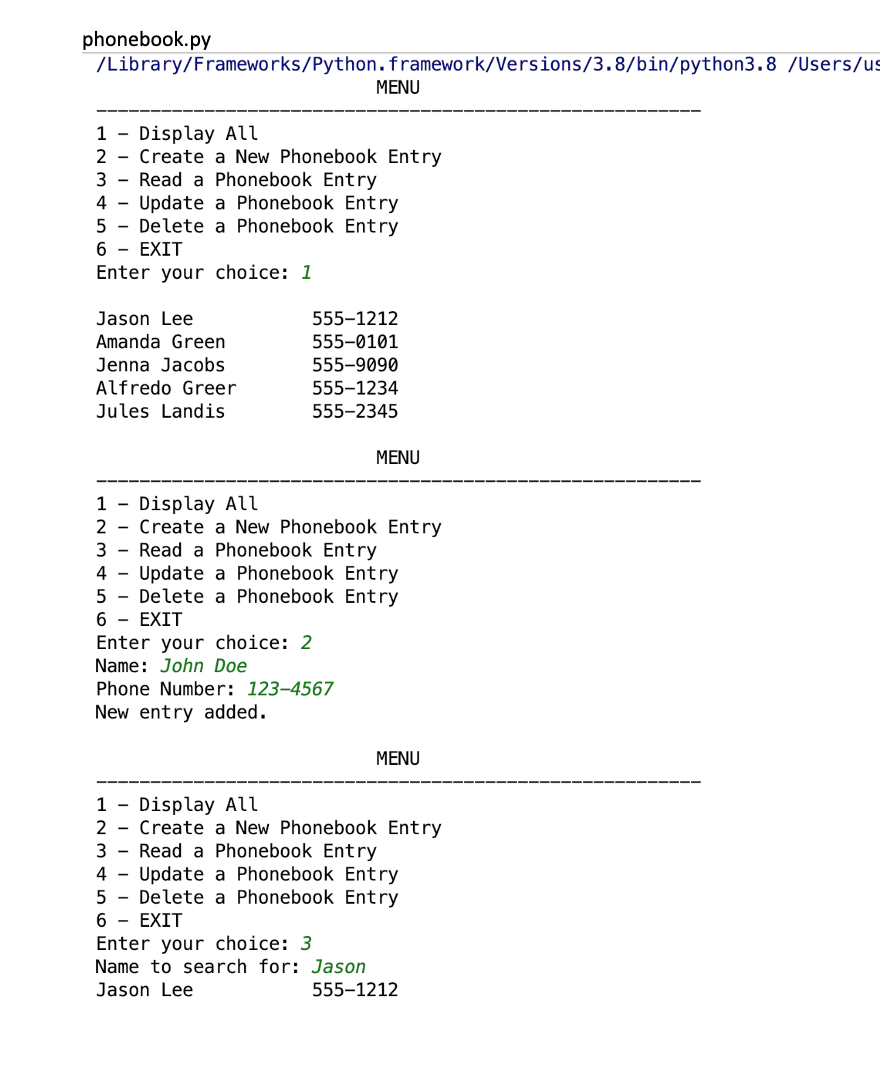 Import Sqlite3 Write A Program That Creates A 
