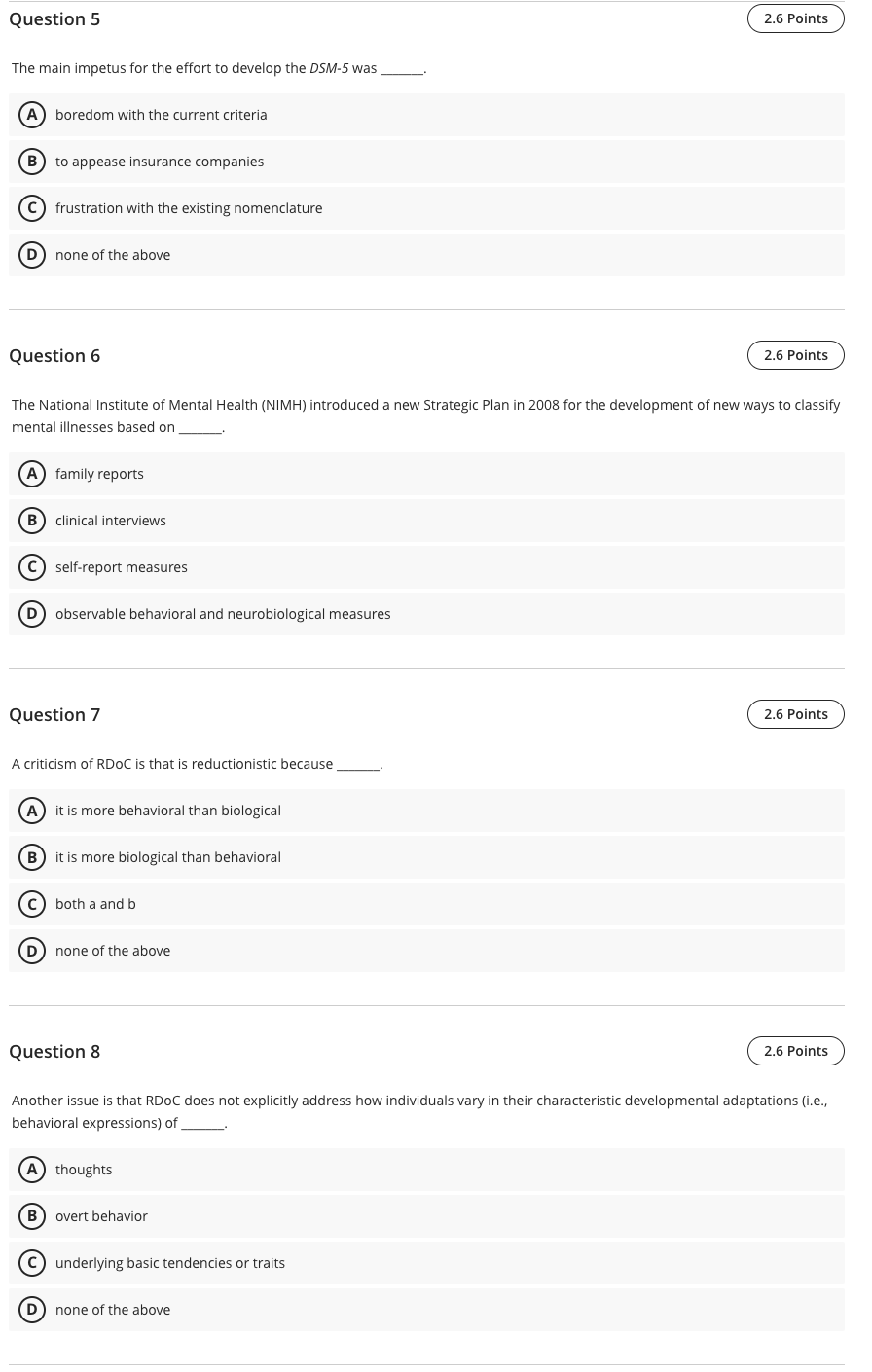 Solved Question 5 The main impetus for the effort to develop | Chegg.com Solved Question 5 The main impetus for the effort to develop | Chegg.com
