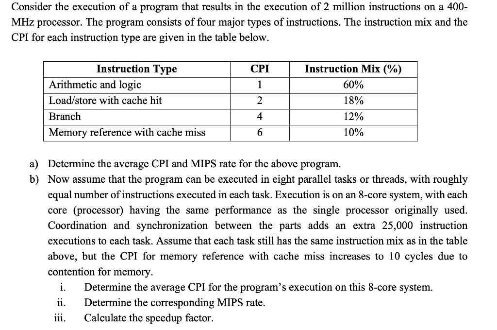 Solved Consider the execution of a program that results in | Chegg.com Solved Consider the execution of a program that results in | Chegg.com