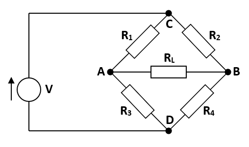 Solved The following Bridge circuit is balanced. Therefore, | Chegg.com
