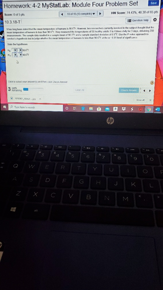 Solved Save Homework: 4-2 MyStatLab: Module Four Problem Set | Chegg.com