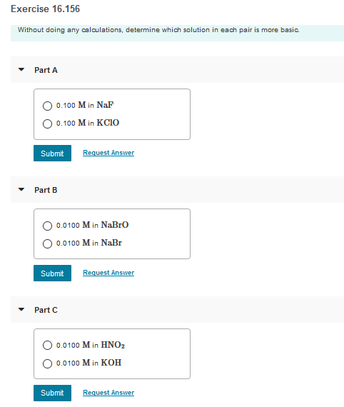 Solved Exercise 16.156 Without doing any calculations, | Chegg.com
