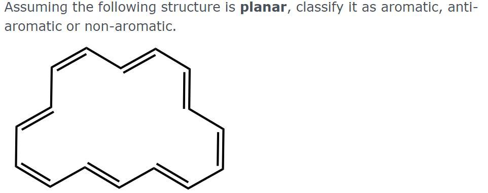 Solved Assuming the following structure is planar, classify | Chegg.com