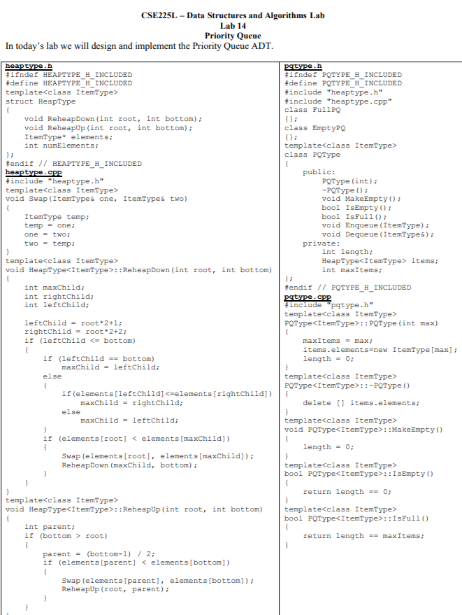 Solved READ THE QUESTION CAREFULLY!!!! And use C++ | Chegg.com