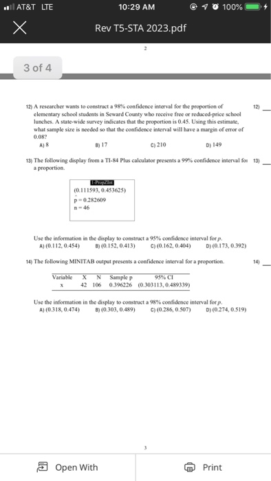 how to construct a confidence interval