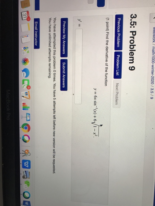 Solved 27 Problem 2 Previous Problem Problem List Next 1288