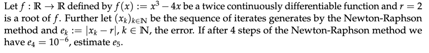 Solved Let f:R→R defined by f(x):=x3−4x be a twice | Chegg.com