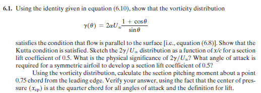 1. Using the identity given in equation (6.10), show | Chegg.com