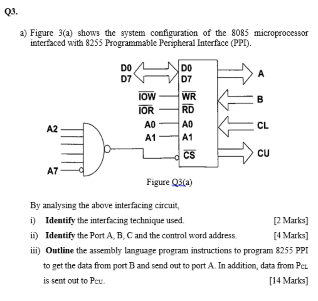 Solved Q3. a) Figure 3(a) shows the system configuration of | Chegg.com
