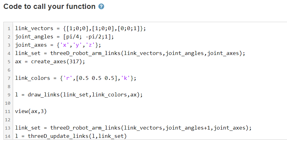 function l = threeD_update_links(l,link_set) % Update | Chegg.com