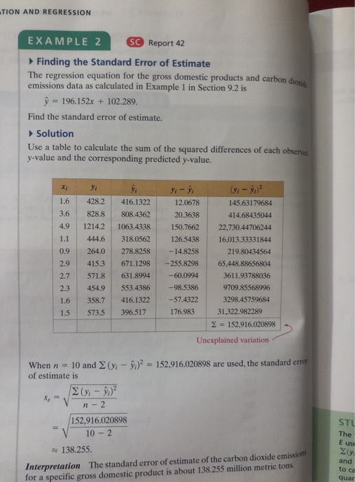 Solved Try It Yourself 3 Construct a 95% prediction interval | Chegg.com Solved Try It Yourself 3 Construct a 95% prediction interval | Chegg.com