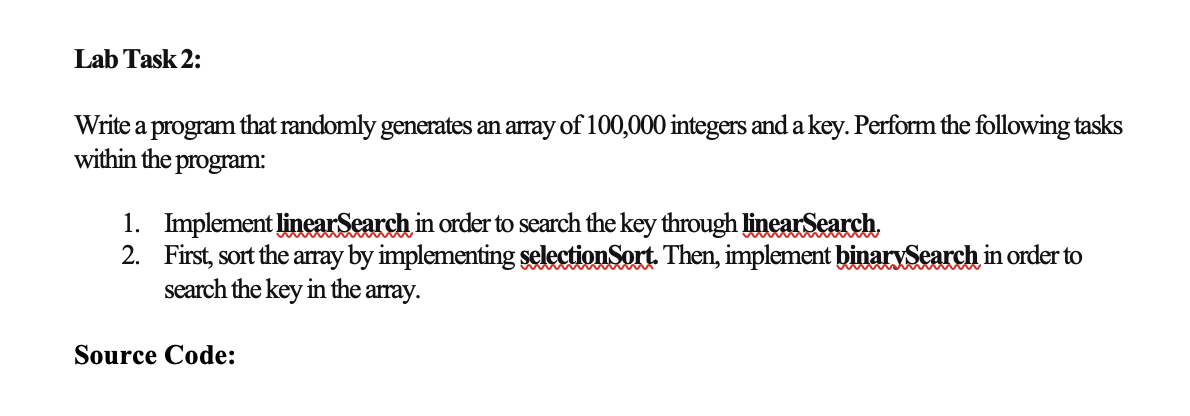 Solved Lab Task 2 Write а Program That Randomly Generates 6765