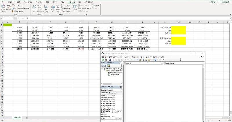 Formulate An Algorithm In Vba Excel Where It Can 9272