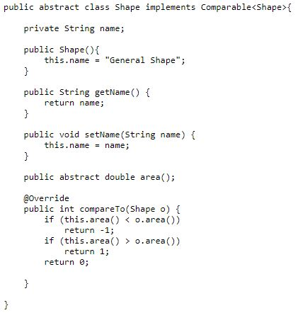 Solved Activity 2. Download the three classes, Shape, | Chegg.com