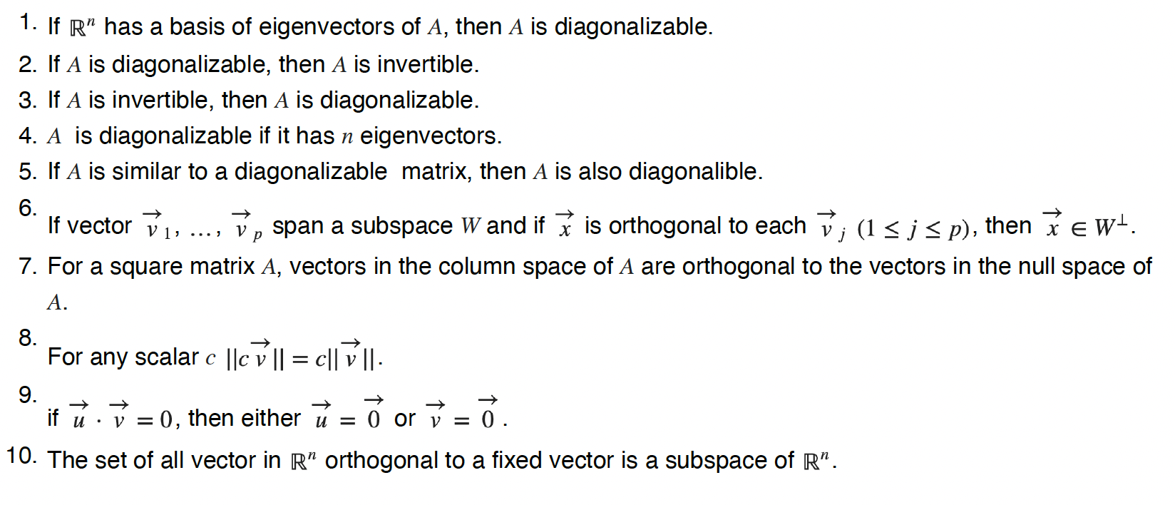 Solved (P2 Q1)1) Decide if each of the following statements | Chegg.com