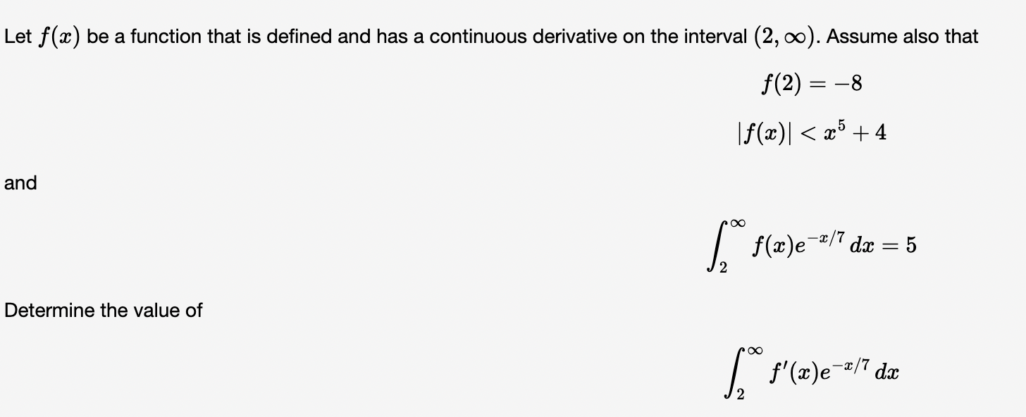 Solved Let f(x) be a function that is defined and has a | Chegg.com