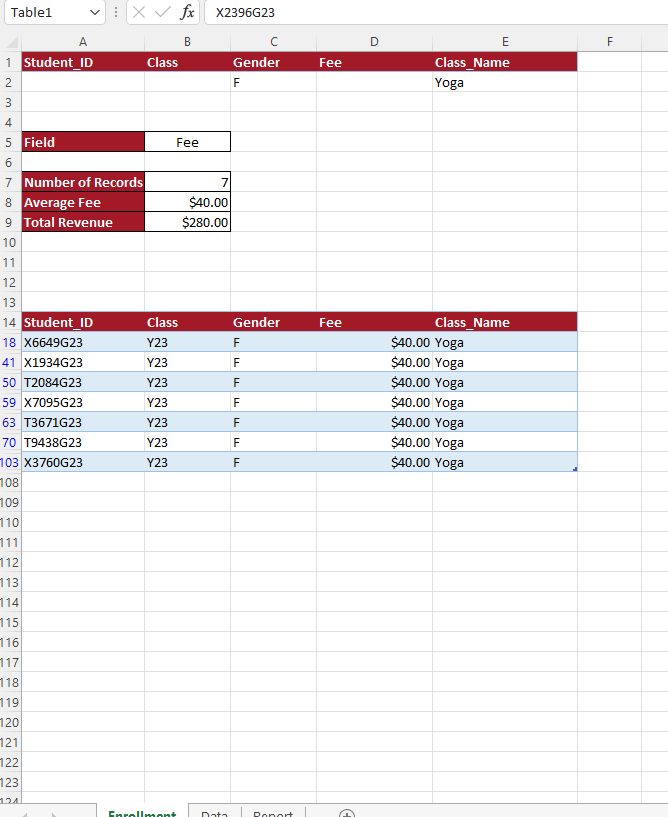 15 Click cell B13. Using an HLOOKUP nested in an AND | Chegg.com