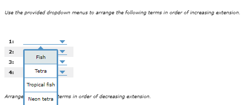 Solved 7. Increasing Extension and Decreasing ExtensionTerms | Chegg.com