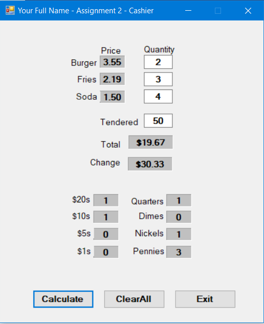 Solved Use Visual Basic to create this assignment. | Chegg.com
