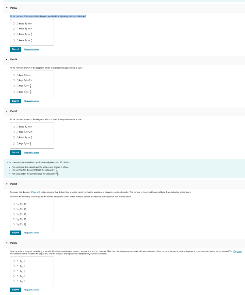 Learning Goal: To understand the concept of phasor | Chegg.com