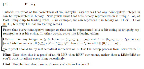 Solved Discrete Math / Structures Proof by Mathematical | Chegg.com