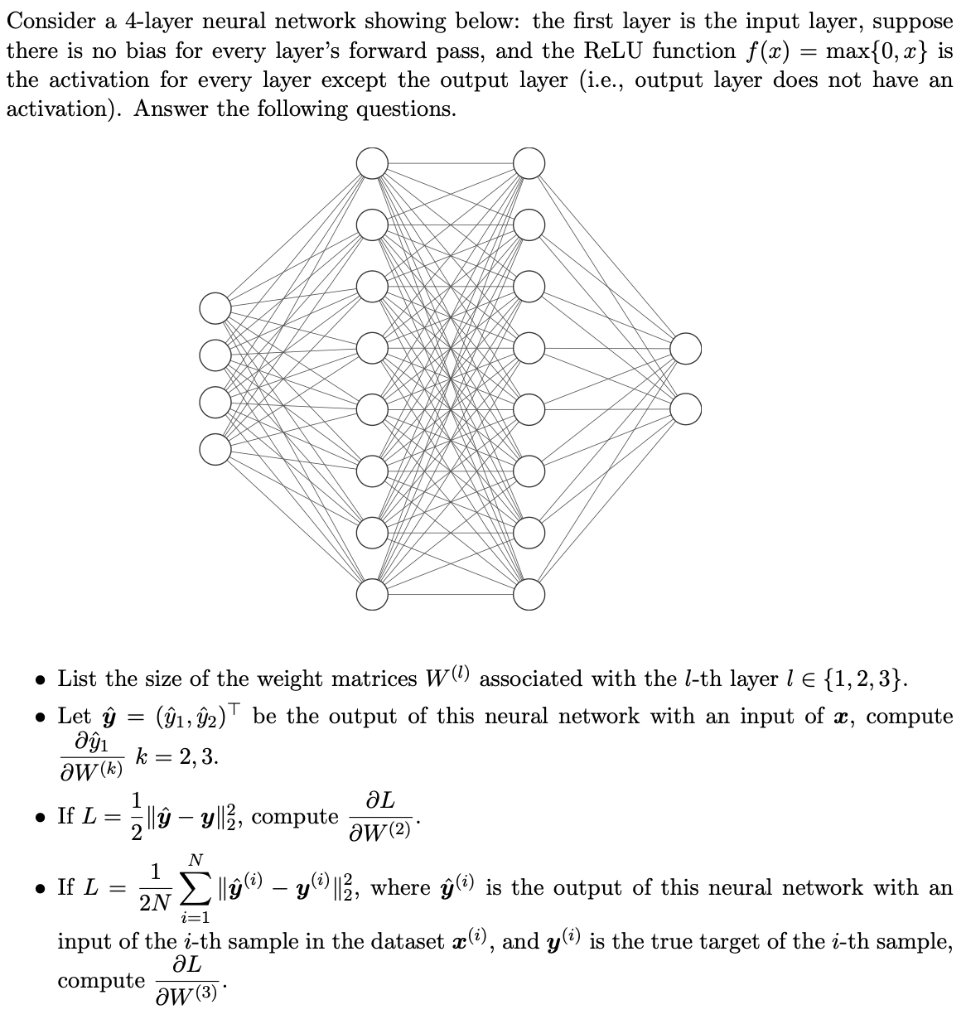 (Softmax activation) Now consider the neural network | Chegg.com