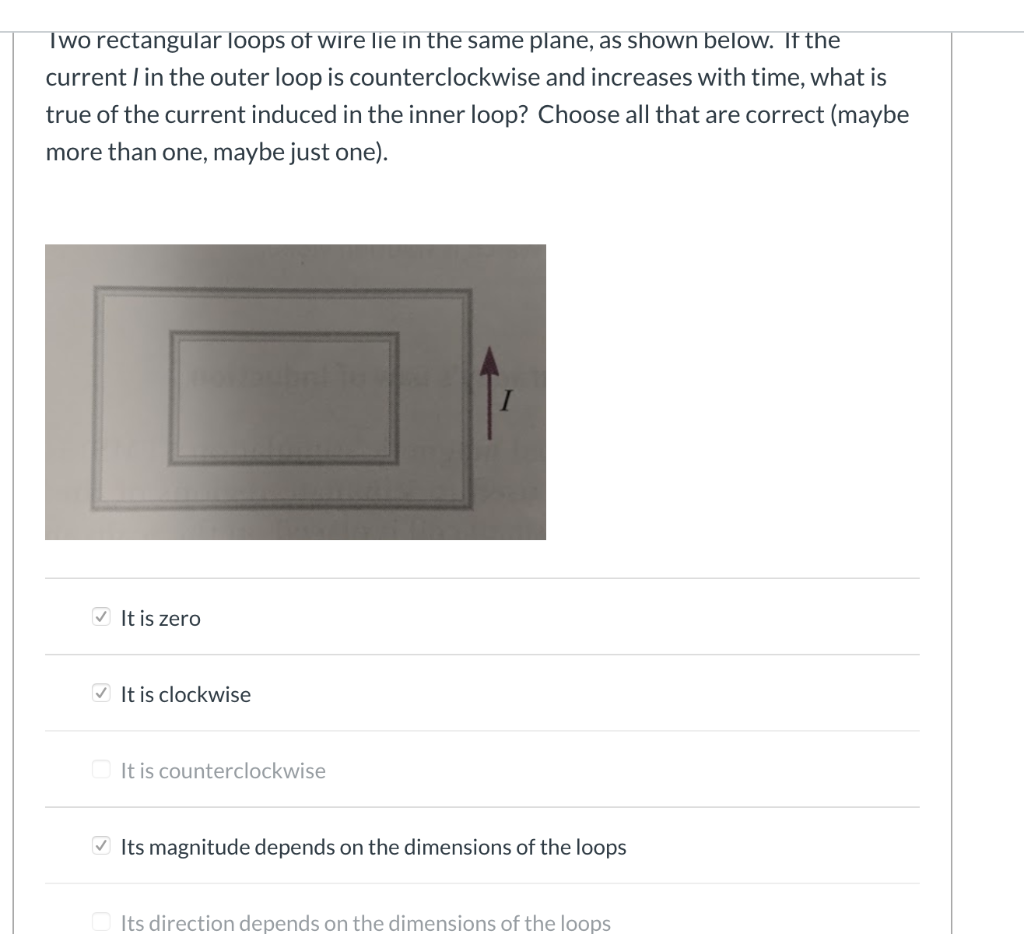 Solved Two rectangular loops of wire lie in the same plane, | Chegg.com