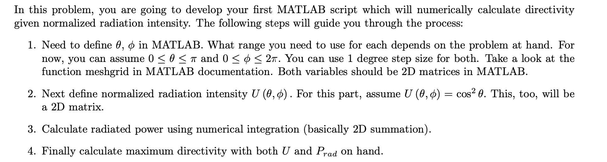 Solved In this problem, you are going to develop your first | Chegg.com