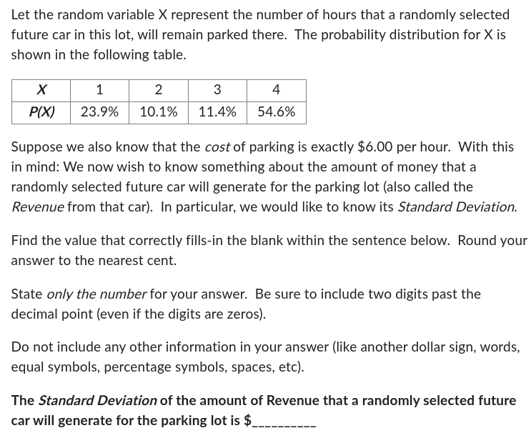 Solved Let the random variable X represent the number of | Chegg.com