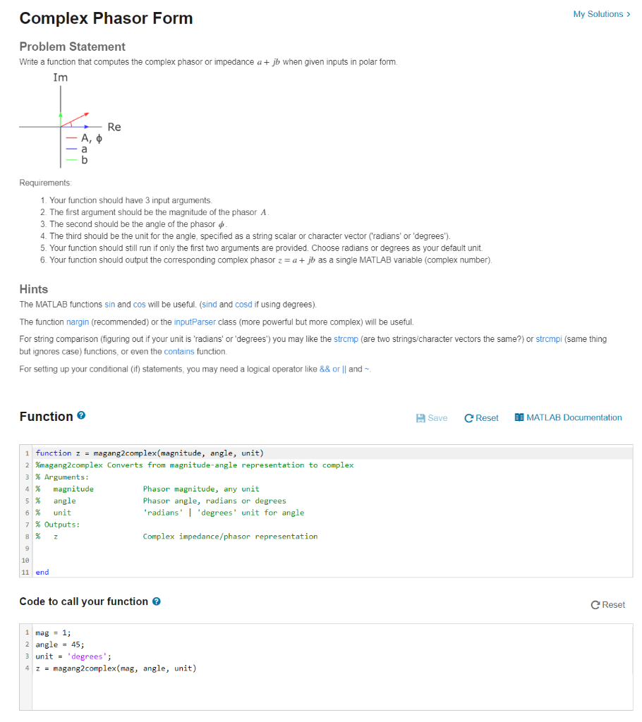 Solved Problem Statement Write a function that computes the | Chegg.com