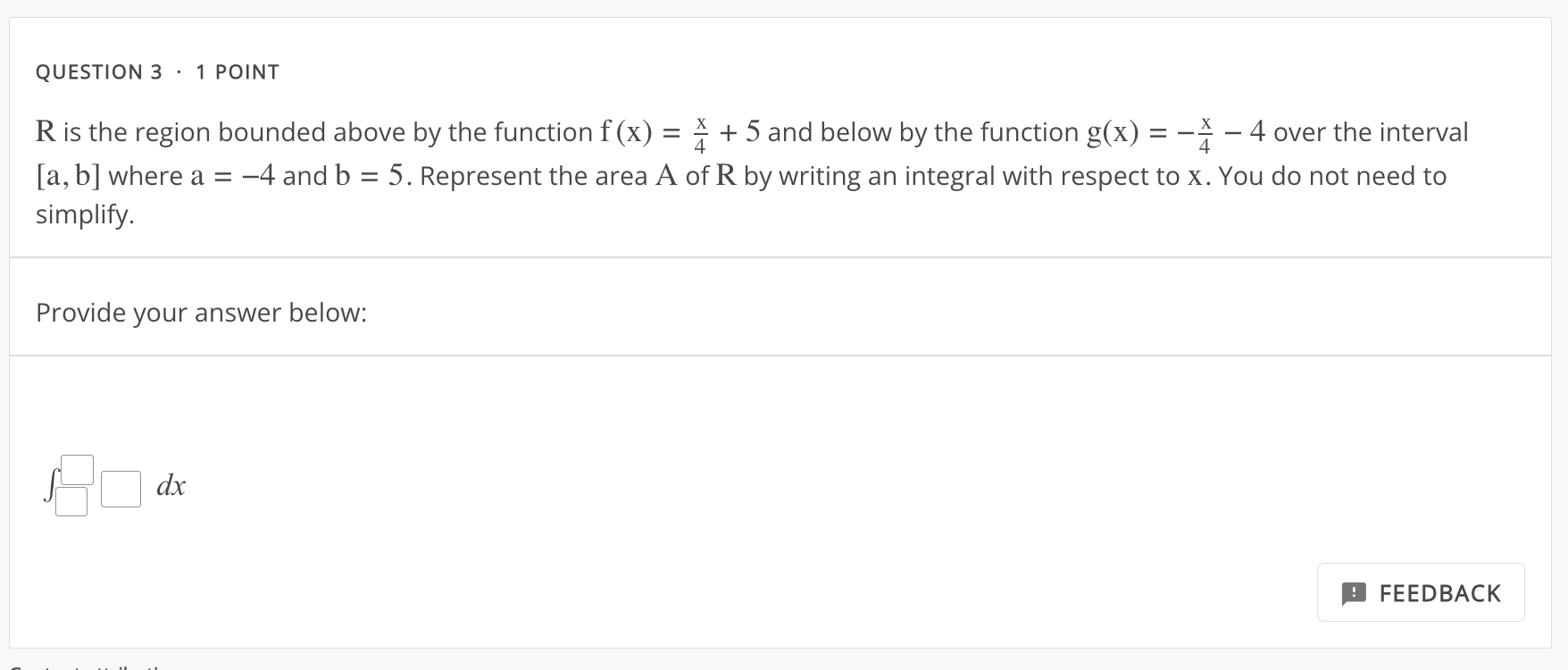 Solved R is the region bounded above by the function | Chegg.com