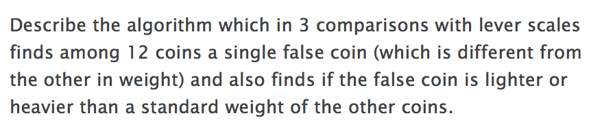 Solved Describe the algorithm which in 3 comparisons with | Chegg.com