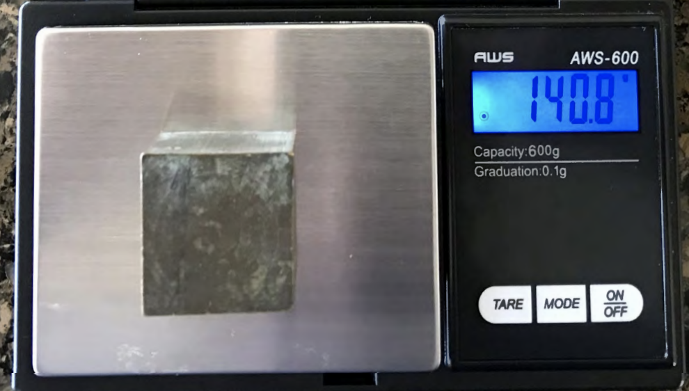 Solved 2. Determine the Volume of Cubic Object using a | Chegg.com