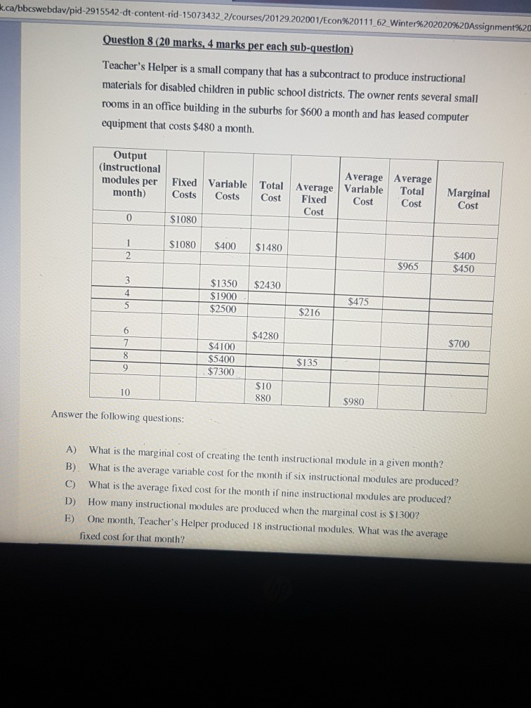 Solved /bbcswebdav/pid-2915542-dt-content-rid-15073432 | Chegg.com