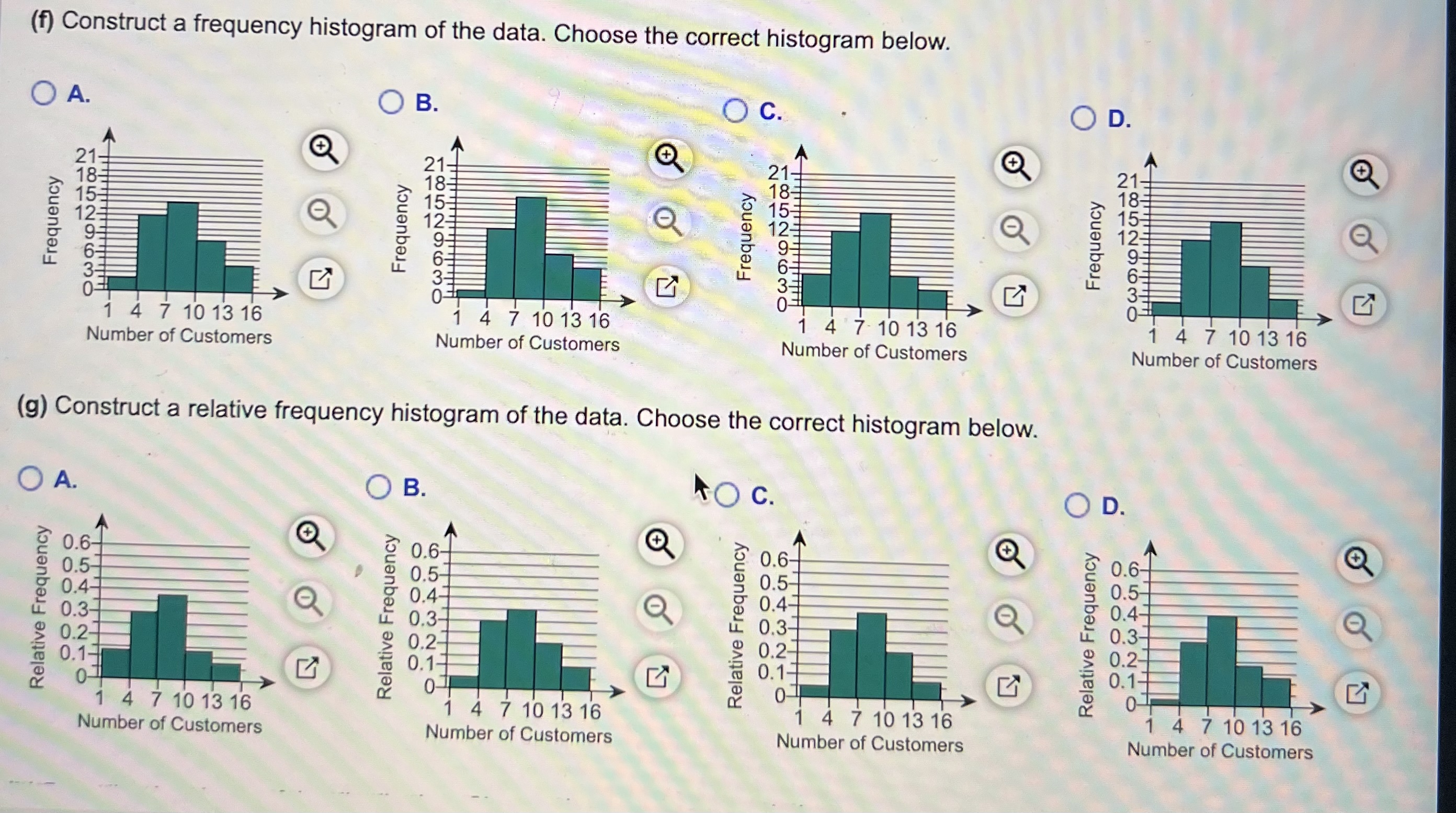 Solved The data to the right represent the number of | Chegg.com