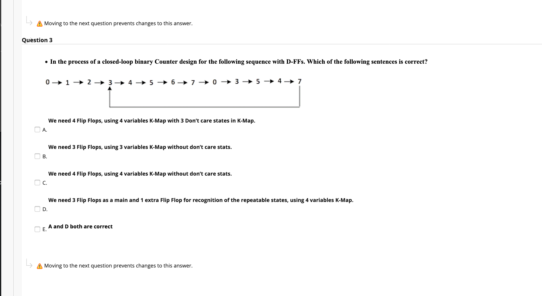Solved A Moving to the next question prevents changes to | Chegg.com
