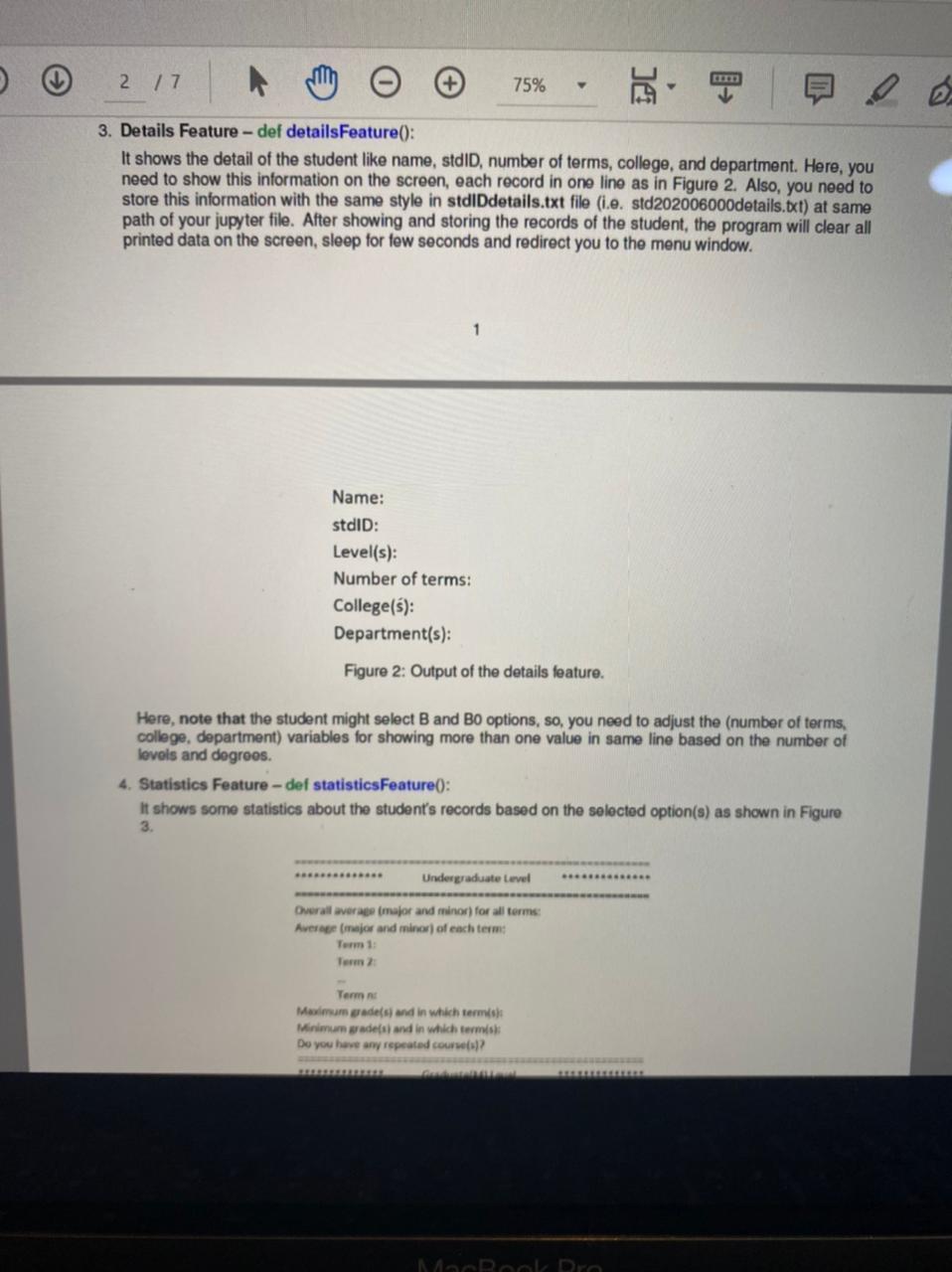 Develop a menu-driven complete program that can | Chegg.com
