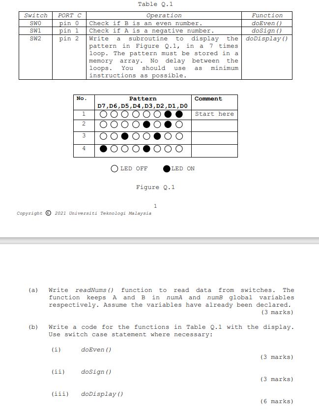 We want to program the following system in C | Chegg.com