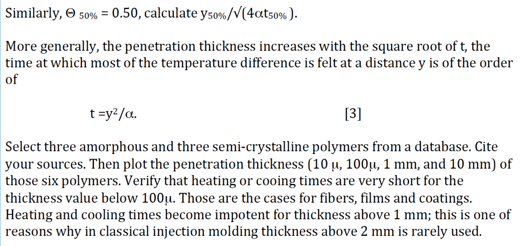 Let us consider a semi-infinite body occupying the | Chegg.com