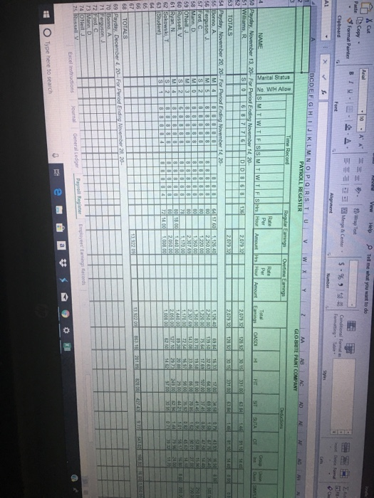 GIH JK MN 3 Excel Instructions CAUTION: Read Appendix | Chegg.com