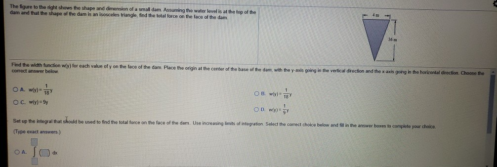 Solved The figure to the right shows the shape and dimension | Chegg.com