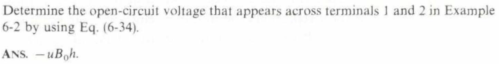 Solved Determine the open-circuit voltage that appears | Chegg.com