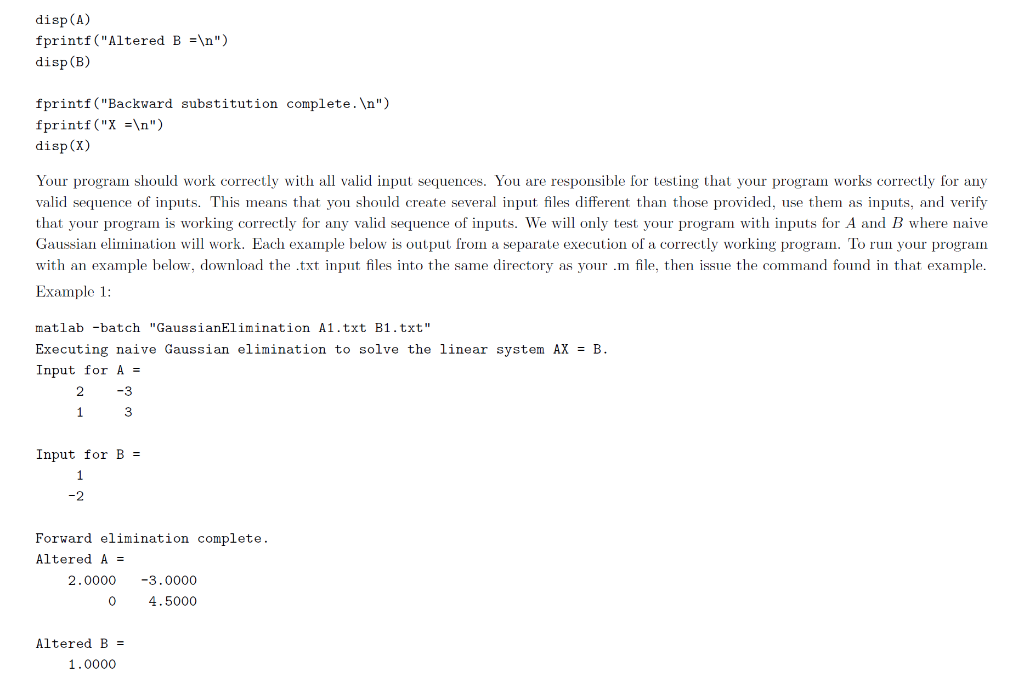 Solved Write a Matlab program in a file named | Chegg.com