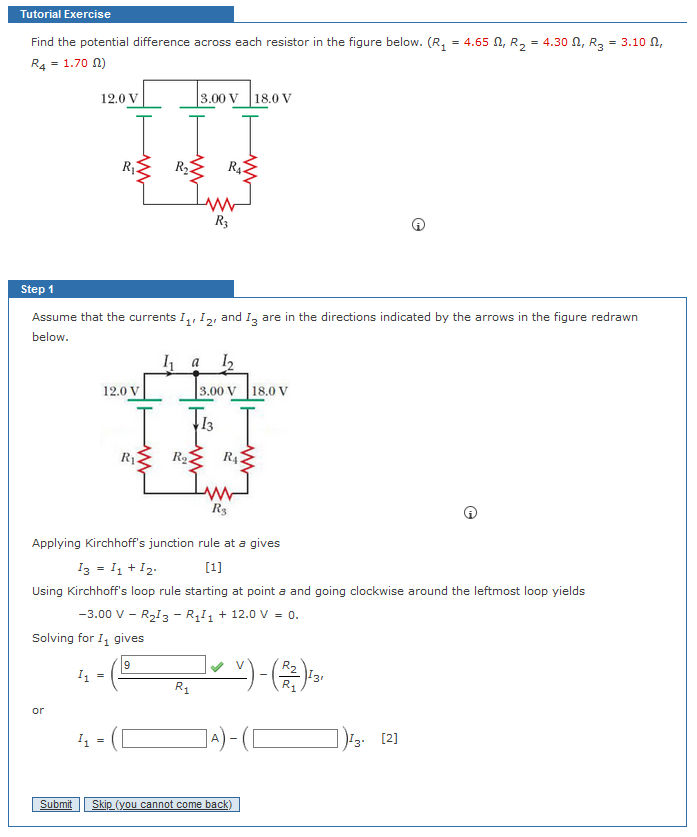 Solved Find the potential difference across each resistor in | Chegg.com