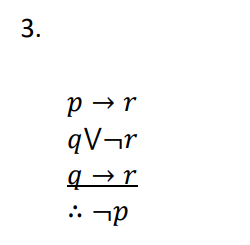 Solved If the argument is valid, use the rules of inference | Chegg.com