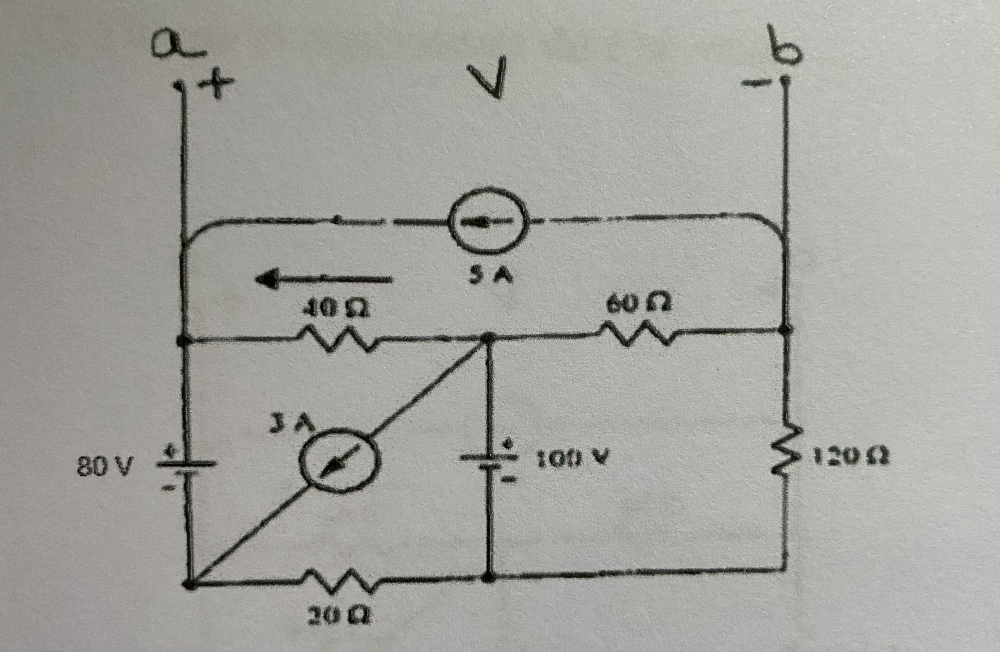 Solved Use the Superposition Method to find V when all | Chegg.com